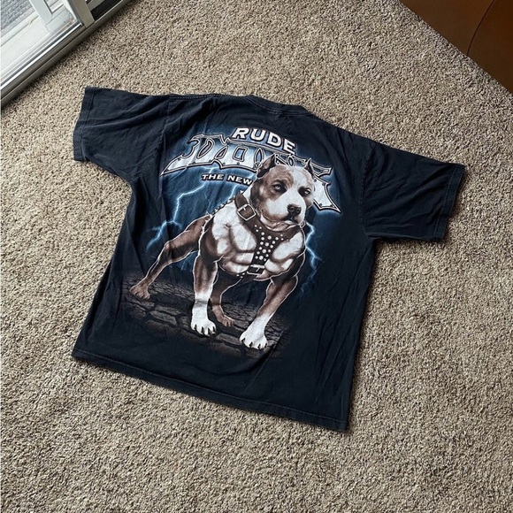 Vintage | Shirts | Vintage Rude Dogs Pitbull T Shirt Rare | Poshmark